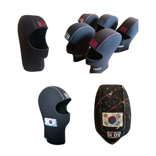 [케이공일/K01] K01 후드 커스텀 추가옵션 (레인보우심,색상,이니셜,국기,Pollock) - 물이좋다